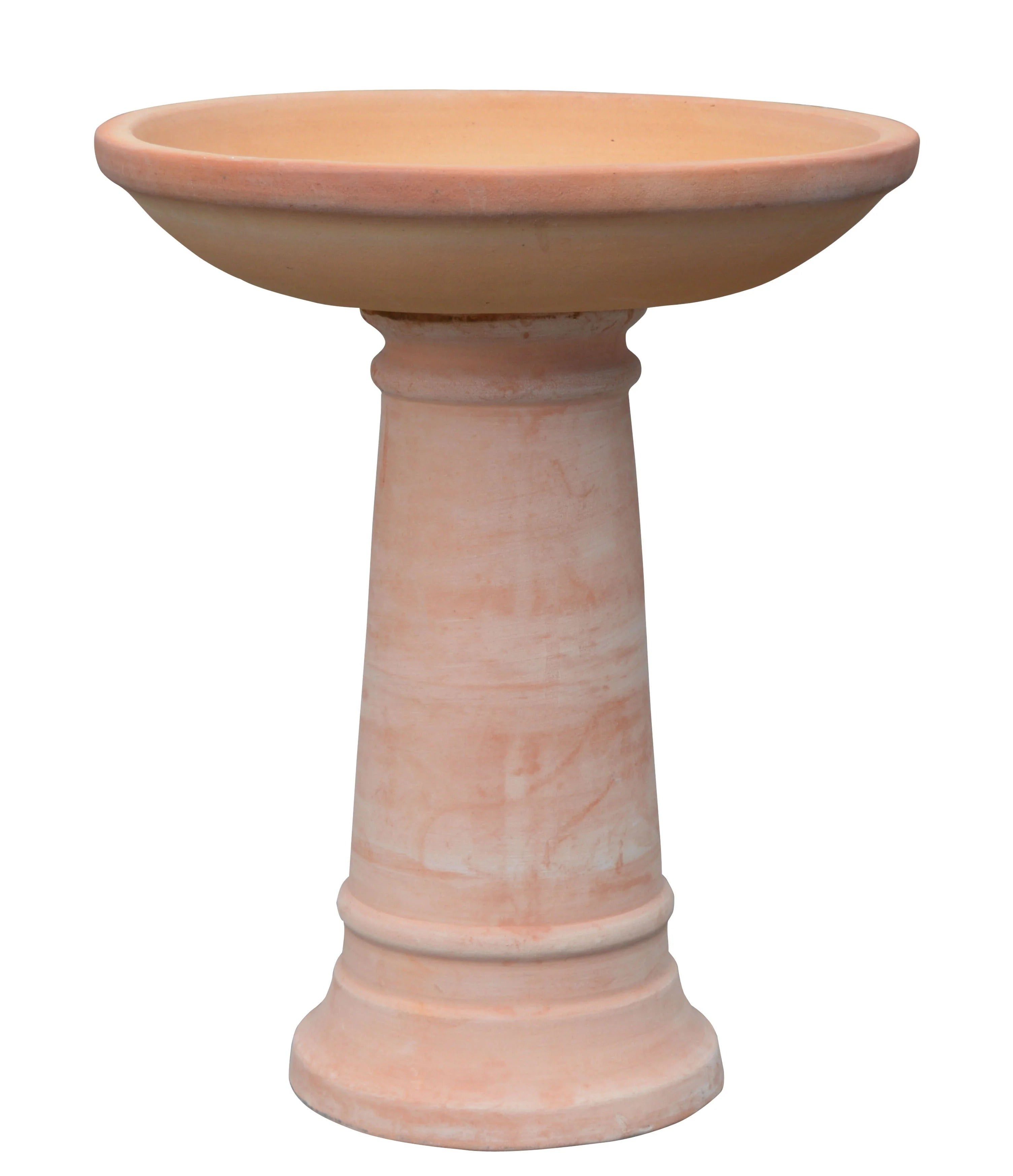 Siena Bird Bath Terracotta | Exotic Botanic
