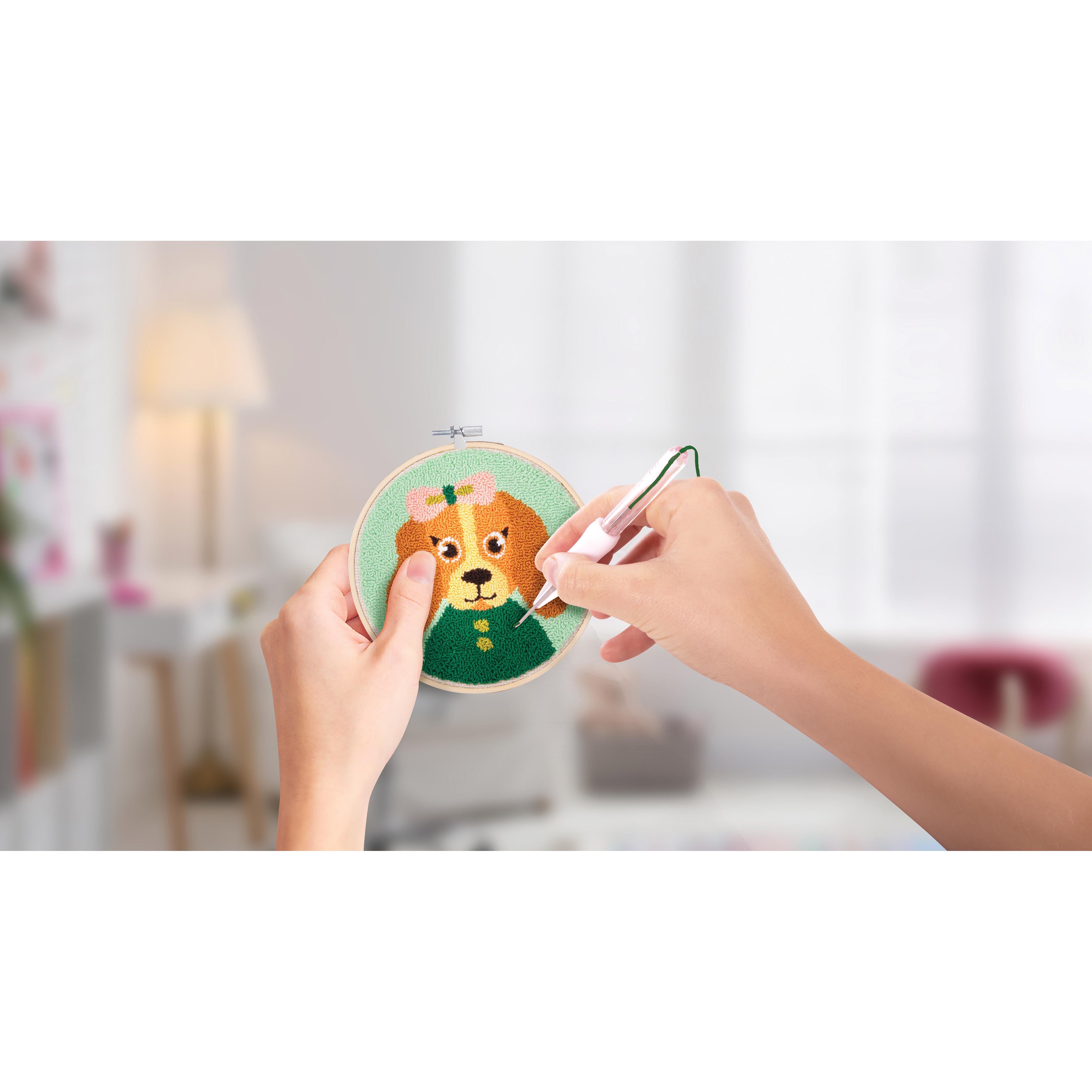 isGift Punch Needle Kit - Amusing Animals Asst | Exotic Botanic