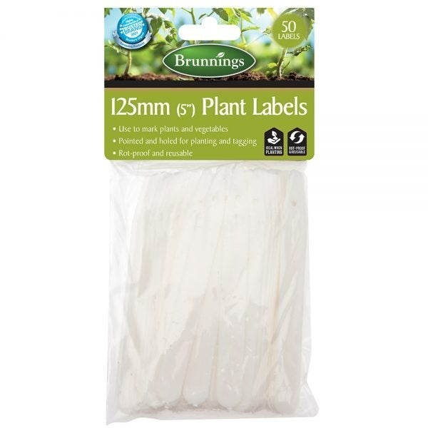 Plant Labels 125mm - 50pk | Exotic Botanic