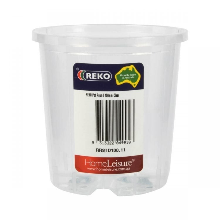 Reko Pot 100mm Clear | Exotic Botanic