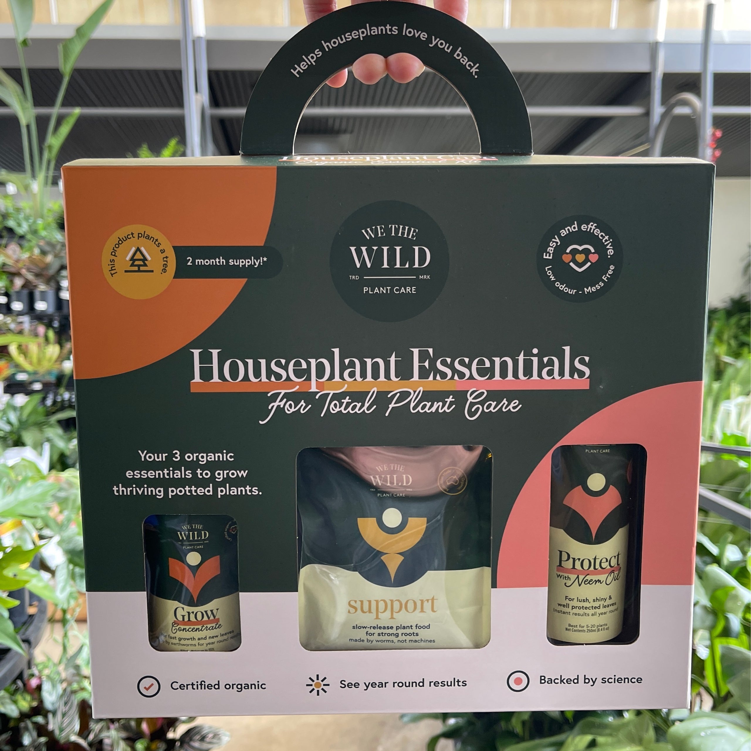 We The Wild - Houseplant Care Essentials Kit | Exotic Botanic